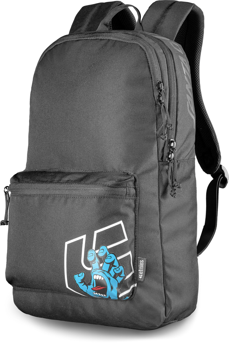 etnies screaming hand backpack maleta x santa cruz – monkeysskateboarding