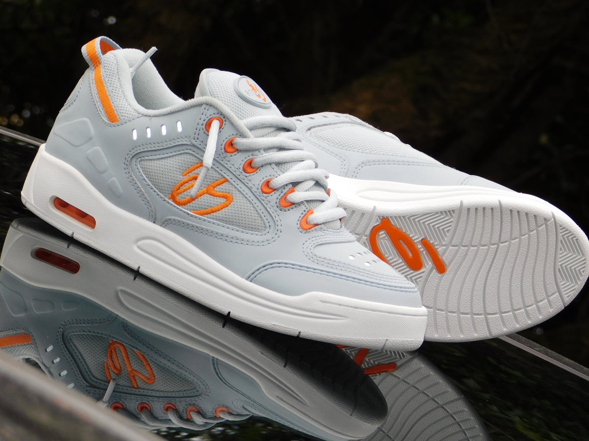 eS creager grey orange – monkeysskateboarding